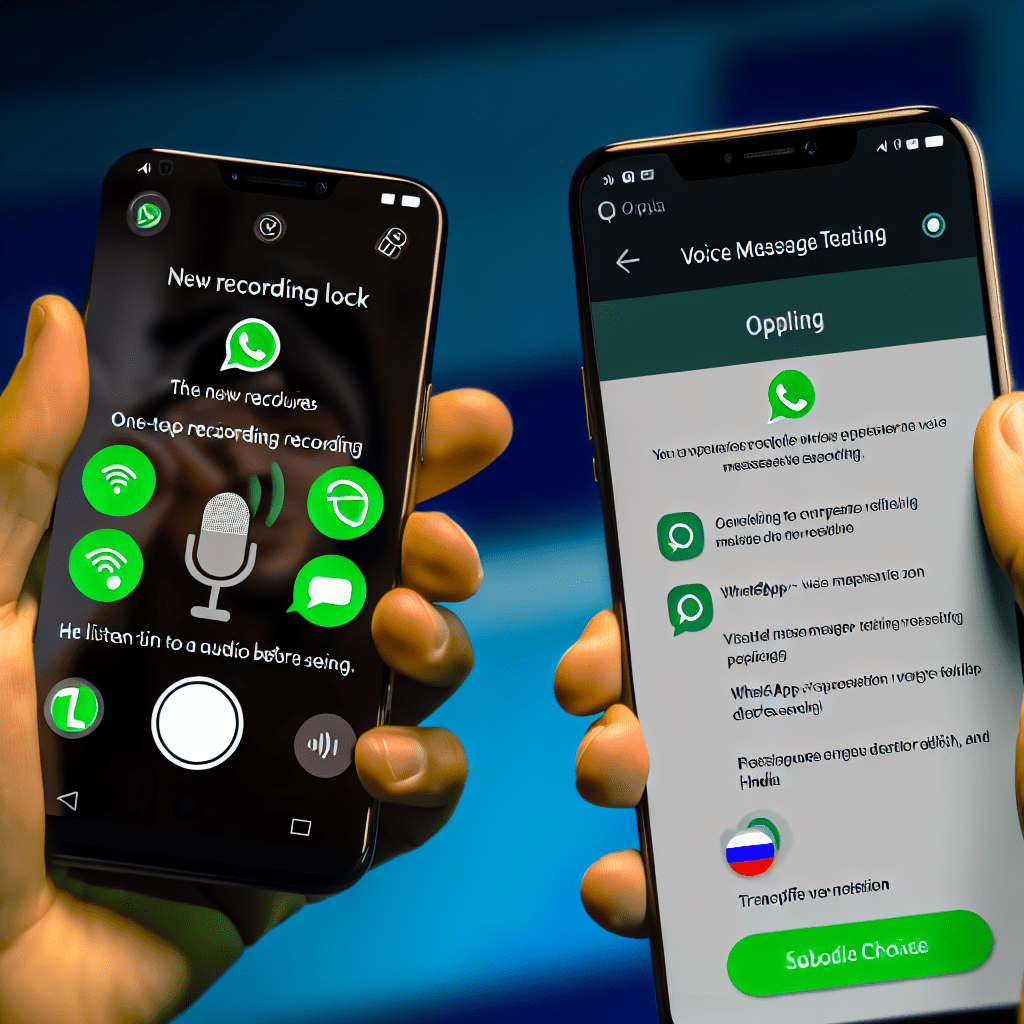 WhatsApp Revoluciona la Grabación y Transcripción de Mensajes de Voz - El Telégrafo
